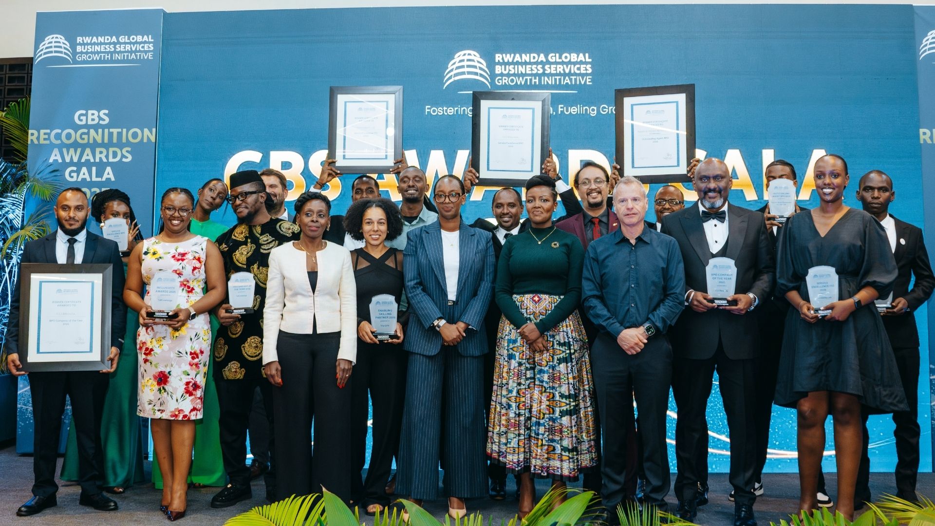 TeKnowledge Wins Two Top Honors At Rwanda GBS Awards - TeKnowledge